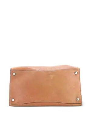 Prada Cuir Double Leather Medium Tote Bag - Brown