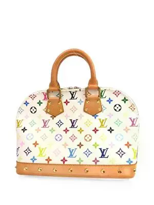 LOUIS VUITTON 2003 Monogram Multicolor Alma Tote Bag