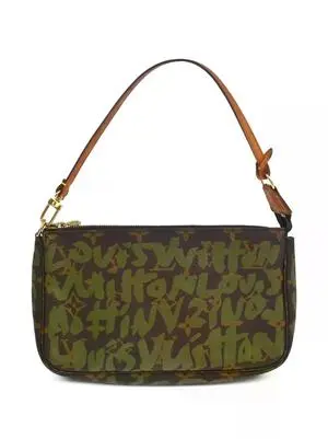 LOUIS VUITTON Graffiti Pochette Tote Bag
