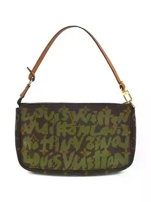LOUIS VUITTON Graffiti Pochette Tote Bag