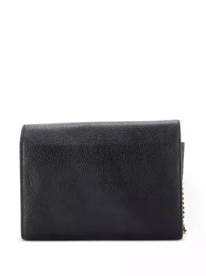 Gucci Gg Marmont Chain Wallet Leather Mini Clutch Bag