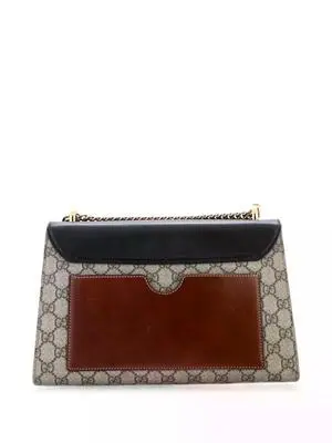Gucci Padlock Gg Coated Canvas And Leather Medium Shoulder Bag