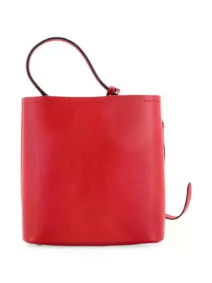 Prada Panier Saffiano Leather Medium Bucket Bag