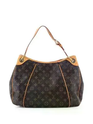 LOUIS VUITTON Galliera Monogram Canvas Pm Hobo Bag - Brown