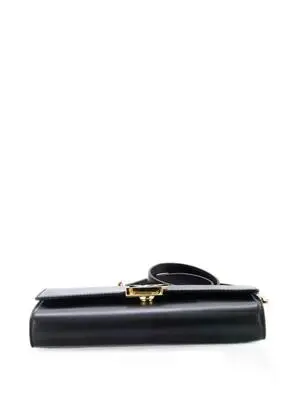 LOUIS VUITTON Capucines Wallet On Chain Leather Clutch Bag