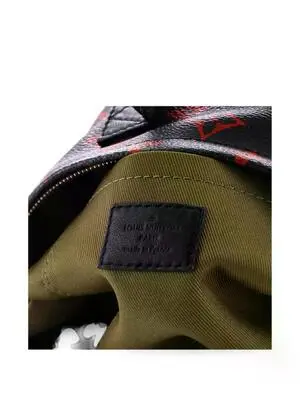 LOUIS VUITTON Palm Springs Limited Edition Monogram Infrarouge Mini Backpack