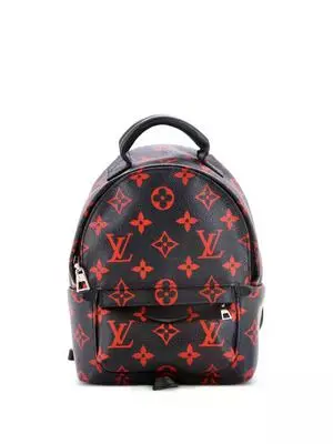 LOUIS VUITTON Palm Springs Limited Edition Monogram Infrarouge Mini Backpack - Black