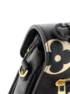 LOUIS VUITTON Pochette Metis Monogram Empreinte Giant Crossbody Bag - Black