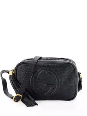 Gucci Soho Disco Leather Mini Crossbody Bag - Black