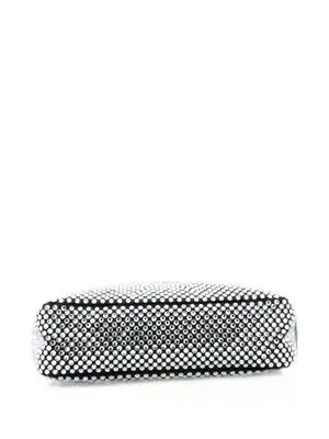 Prada Re-edition 2000 Crystal Embellished Satin Mini Hobo Bag