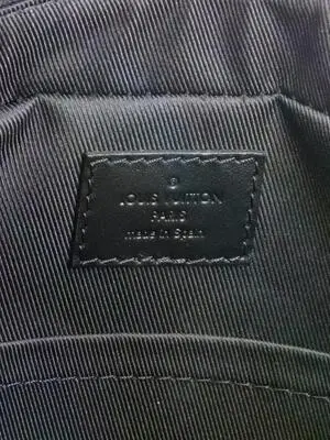 LOUIS VUITTON Soft Trunk Briefcase Monogram Eclipse Canvas Business Bag