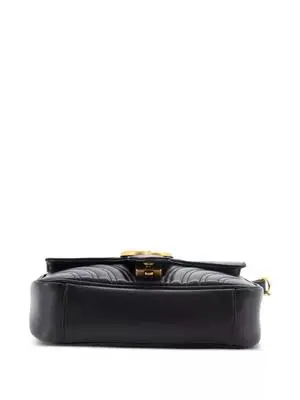 Gucci Gg Marmont Matelassé Leather Small Crossbody Bag