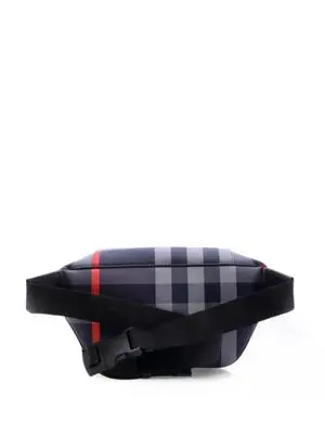 Burberry Sonny House Check Canvas Belt Bag - Black