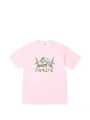 Supreme Origami Crewneck T-shirt - Pink