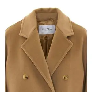 Max Mara Rebus Icon Short Coat - Cream