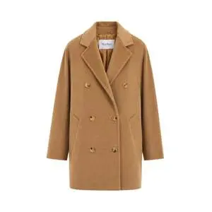 Max Mara Rebus Icon Short Coat - Cream