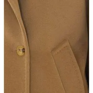 Max Mara Rebus Icon Short Coat - Cream