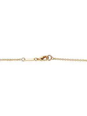 Dolce & Gabbana Finish Mesh Chain Heart Logo Necklace