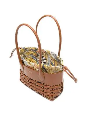 FERRAGAMO Gancini Laser Tote Bag