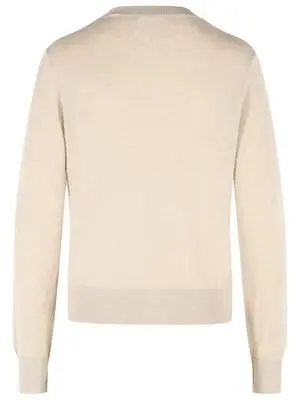 Burberry Ravella Wool Blend Cardigan - Cream
