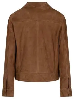 YVES SALOMON Suede Jacket