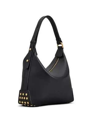 TOD'S Metal Dots Leather Mini Bag - Black