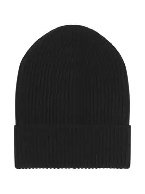 Dolce & Gabbana Knitted Wool And Cashmere Hat - Black