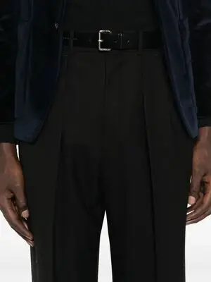 TOM FORD High Twist Wool Pleated Trousers