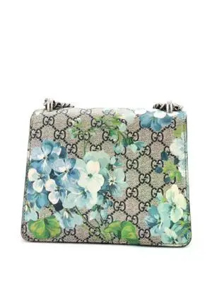 Gucci Dionysus Blooms Print Gg Coated Canvas Mini Shoulder Bag