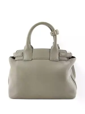Celine Celine Conti Leather Teen Shoulder Bag Green