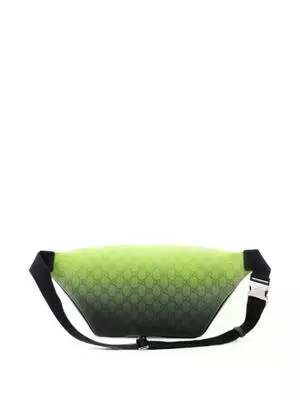 Gucci Gg Coated Canvas Large Belt Bag