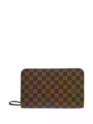 LOUIS VUITTON 2004 Damier Saint Louis Clutch Bag