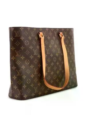 LOUIS VUITTON Monogram Canvas Tote Bag - Brown