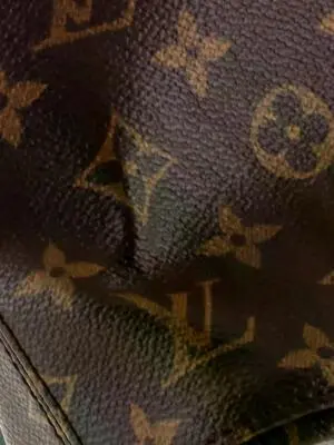 LOUIS VUITTON Monogram Canvas Tote Bag - Brown