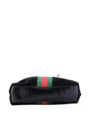 Gucci Ophidia Dome Shoulder Bag Suede Small Crossbody Bag - Black