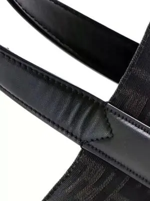 Fendi Convertible Zucca Jacquard Large Tote Bag