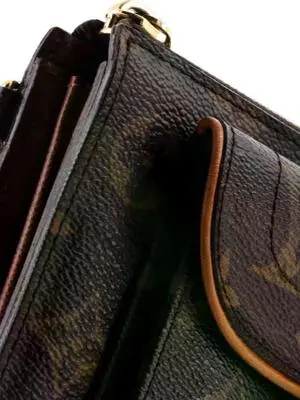 LOUIS VUITTON Astrid Wallet Monogram Canvas Small Wallets