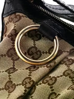 Gucci Sukey Gg Canvas With Leather Medium Hobo Bag