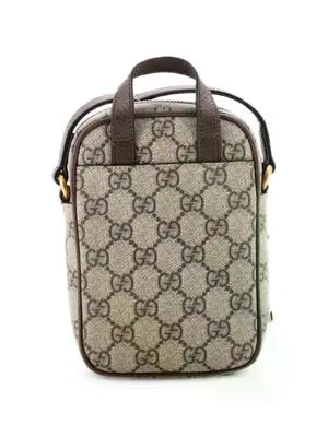 Gucci Ophidia Gg Coated Canvas Mini Crossbody Bag