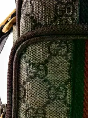 Gucci Ophidia Gg Coated Canvas Mini Crossbody Bag