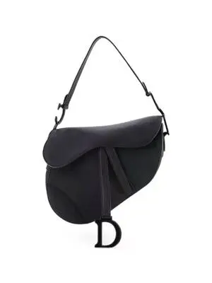Dior Saddle Handbag - Black