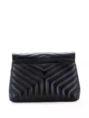 Saint Laurent Loulou Matelasse Chevron Leather Medium Shoulder Bag