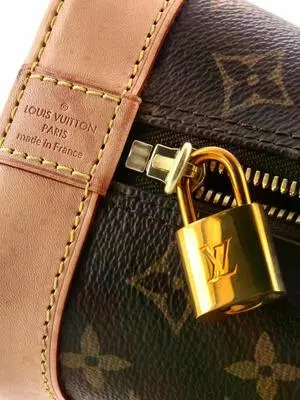 LOUIS VUITTON Alma Monogram Canvas Bb Crossbody Bag