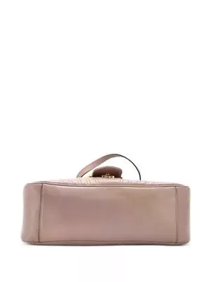 Gucci Gg Marmont Matelassé Leather Top Handle Flap Bag
