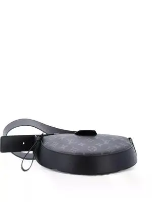 LOUIS VUITTON Moon Monogram Eclipse Canvas Crossbody Bag - Black