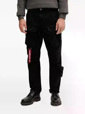 Alpha Industries Tactical Cargo-pocket Trousers - Black