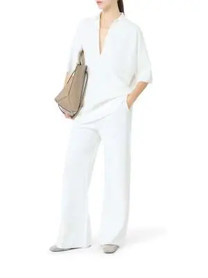 Max Mara Viscose Crepe Trousers
