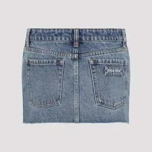 Miu Miu Denim Skirt