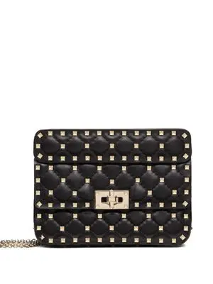 Valentino Garavani Rockstud Spike Small Leather Shoulder Bag