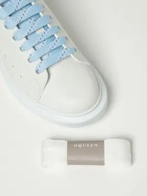 Alexander McQueen Oversize Leather Sneakers - White 2